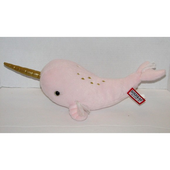 Toys | Douglas Misty The Narwhal Plush Stuffed Animal Pink Cuddle Toy ...